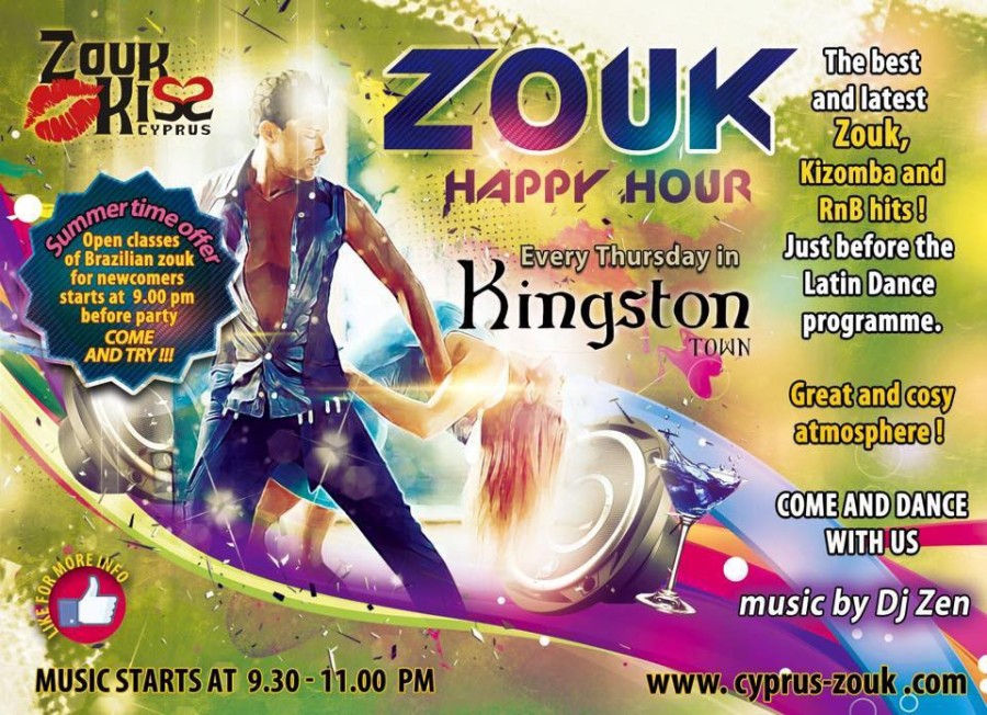 Zouk/Kizomba party at Kingston! - Cyprus Zouk'n'Holidays Congress